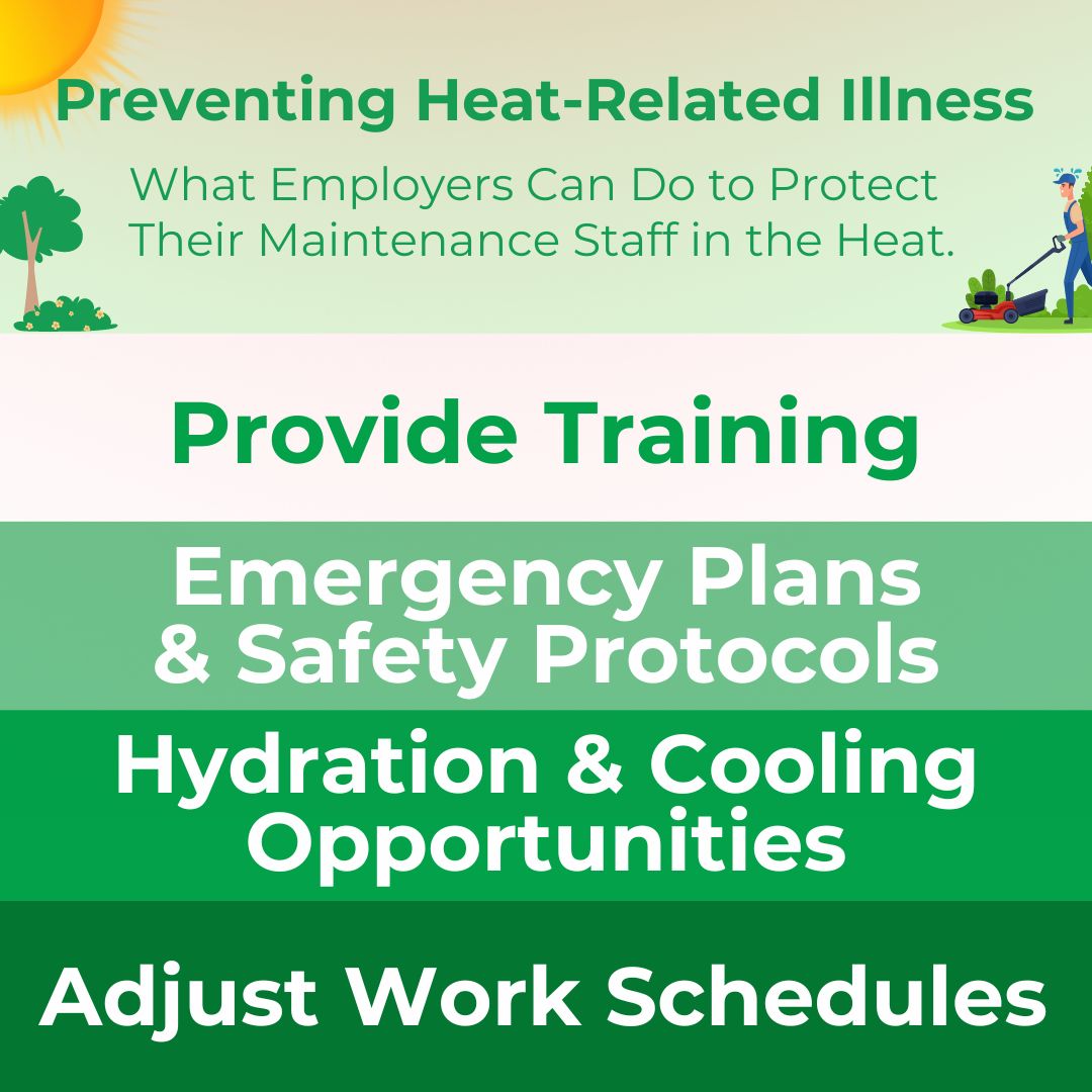 Preventing Heat-Related Illness in Maintenance Staff | Productive Parks